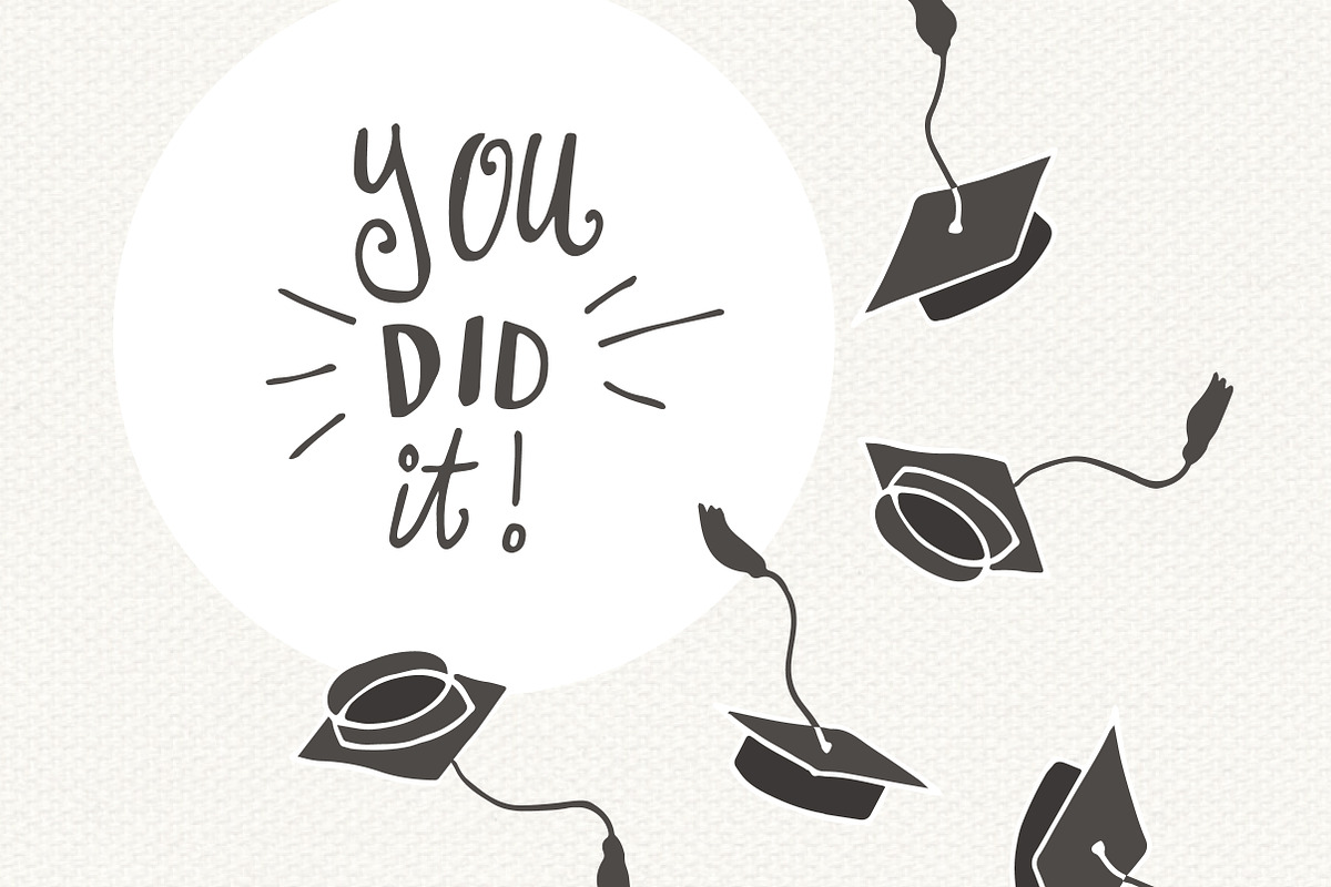 Graduation Overlays - Vector, a Graphic by The Pen and Brush