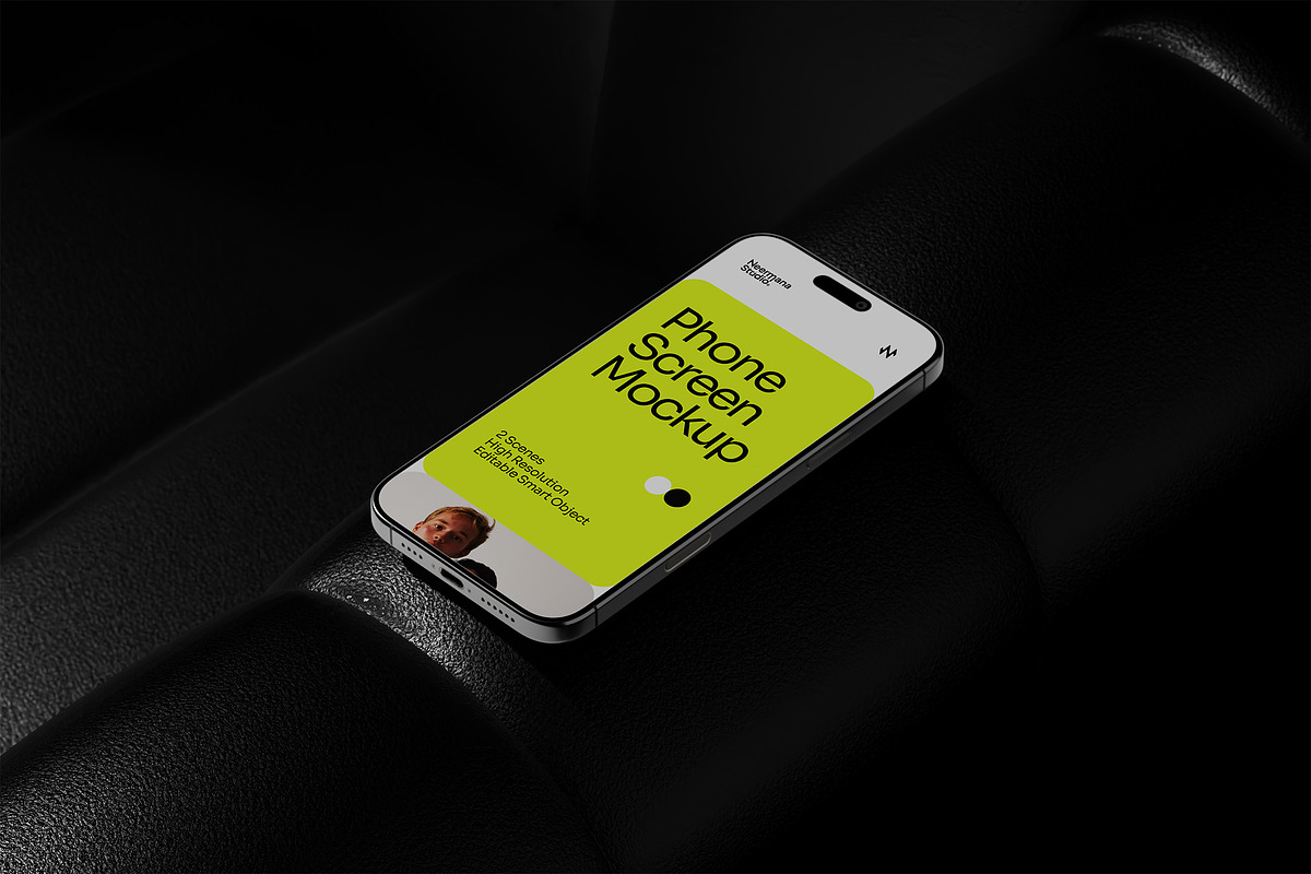 iPhone Screen Mockup, an iPhone Mockup by Neermana