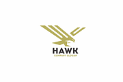 Hawk Logo, a Branding & Logo Template by Metrolinevision