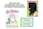 Fiesta Clip Art Kit, an Illustration by Graphic Blue Bird