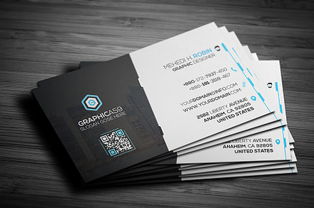 Pixel Business Card Design, a Business Card Template by graphica59