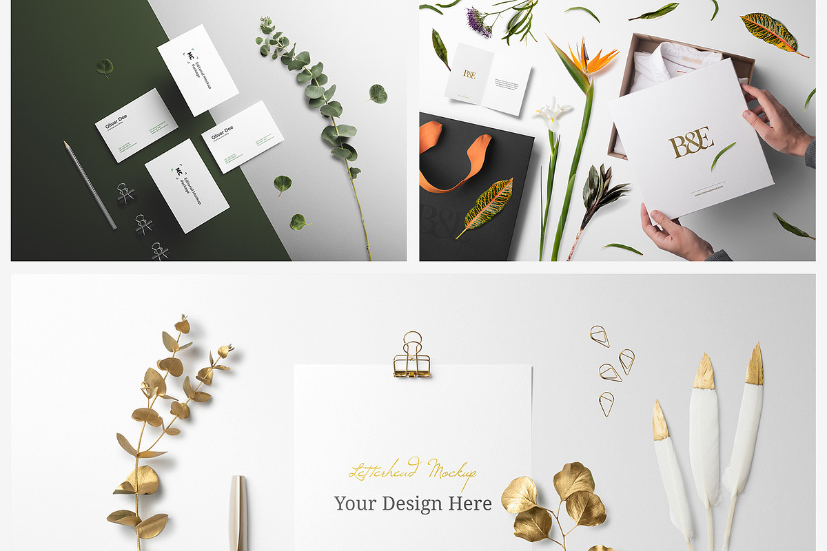 Floral Mockups Collection