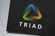 Triad Logo, a Branding & Logo Template by IKarGraphics | Creative Market