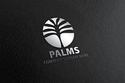 Palms Logo, a Branding & Logo Template by essegraphic
