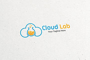 Cloud Lab Logo, a Branding & Logo Template by Martin-Jamez