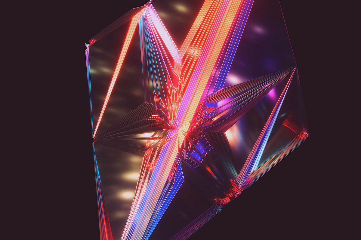 Stratus: Fragmented Forms, an Object Graphic by RuleByArt | Creative Market