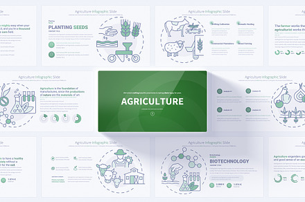Agriculture Google Slide Template | Presentation Templates ~ Creative ...