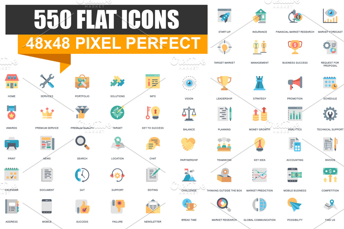 Ultimate Flat Icons Pack, an Icon by alexdndz