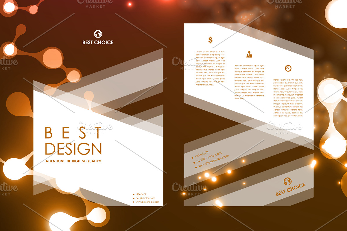 Set of Beautiful Brochures, a Brochure Template by Palau