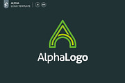 Alpha Logo, a Branding & Logo Template by ft.studio | Creative Market