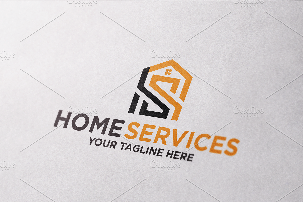 Home Services, Construction Logo, a Branding & Logo Template by REDVY ...