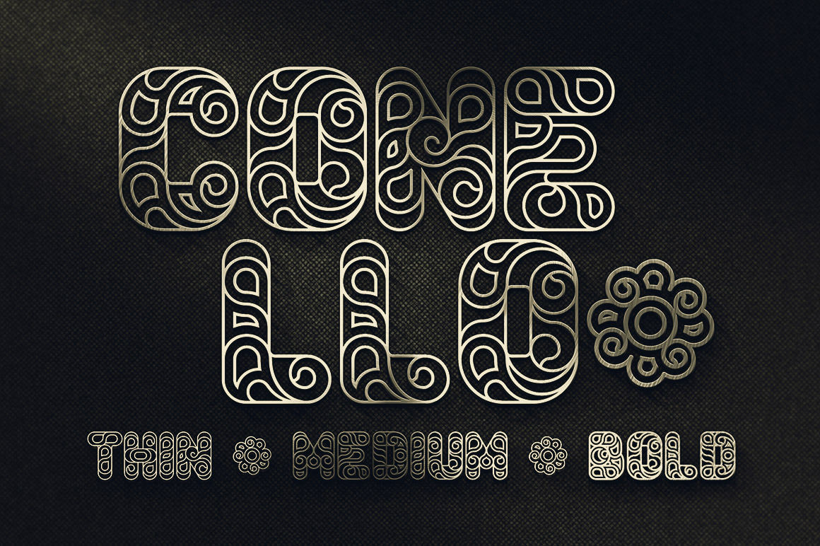 Conello - Display Font, a Font by MIIM | Creative Market