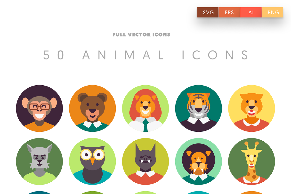 Animal Icons | Download SVG, PNG, EPS Icons