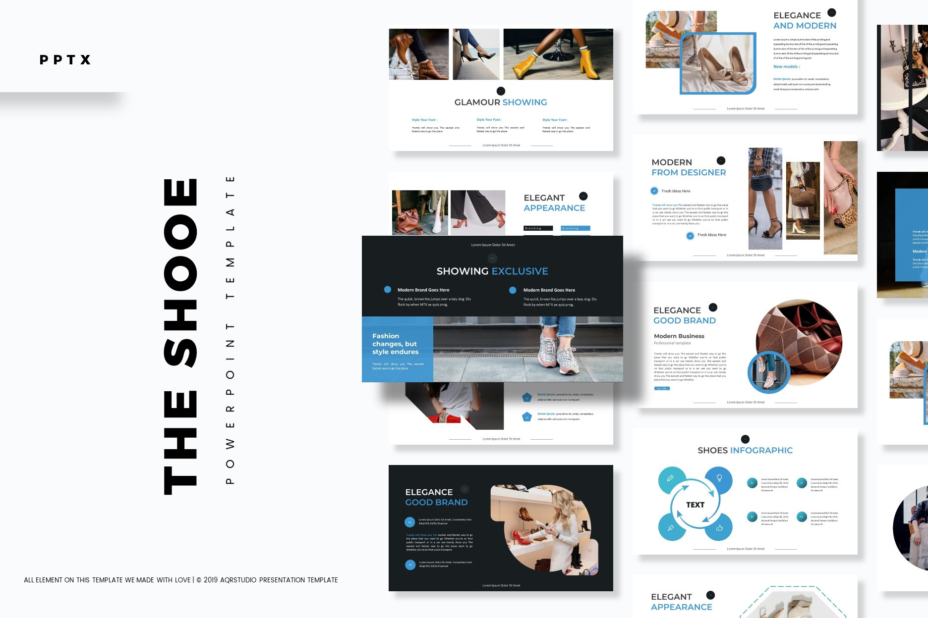 The Shooe - Powerpoint Template, a Presentation Template by AQR Studio