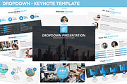 Dropdown Keynote Presentation, a Presentation Template by SlideFactory