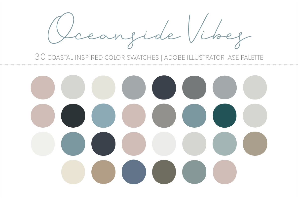 Illustrator Color Palette Bundle V7, a Palette Add-On by Jennadesigns