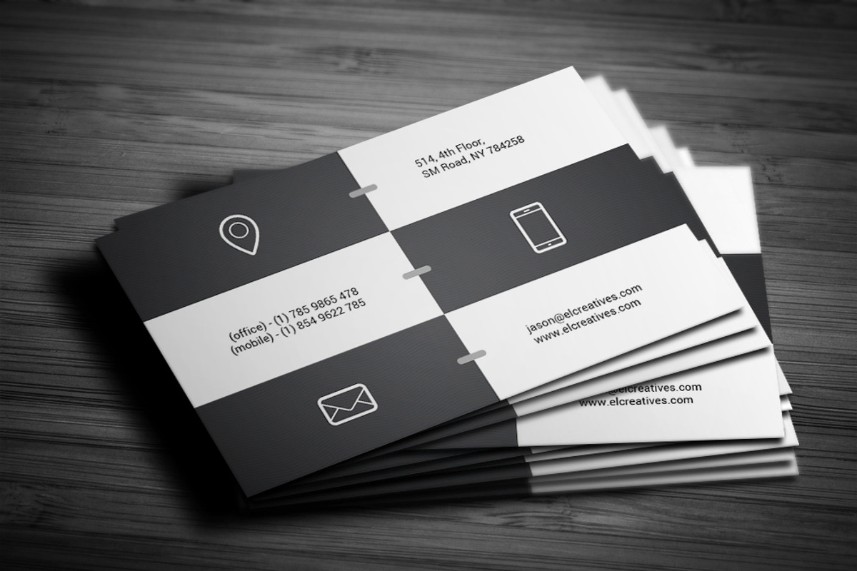 Metro Business Card, a Business Card Template by bouncy | Creative Market
