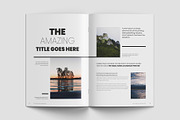 Destination Magazine, a Magazine Template by Amit Debnath