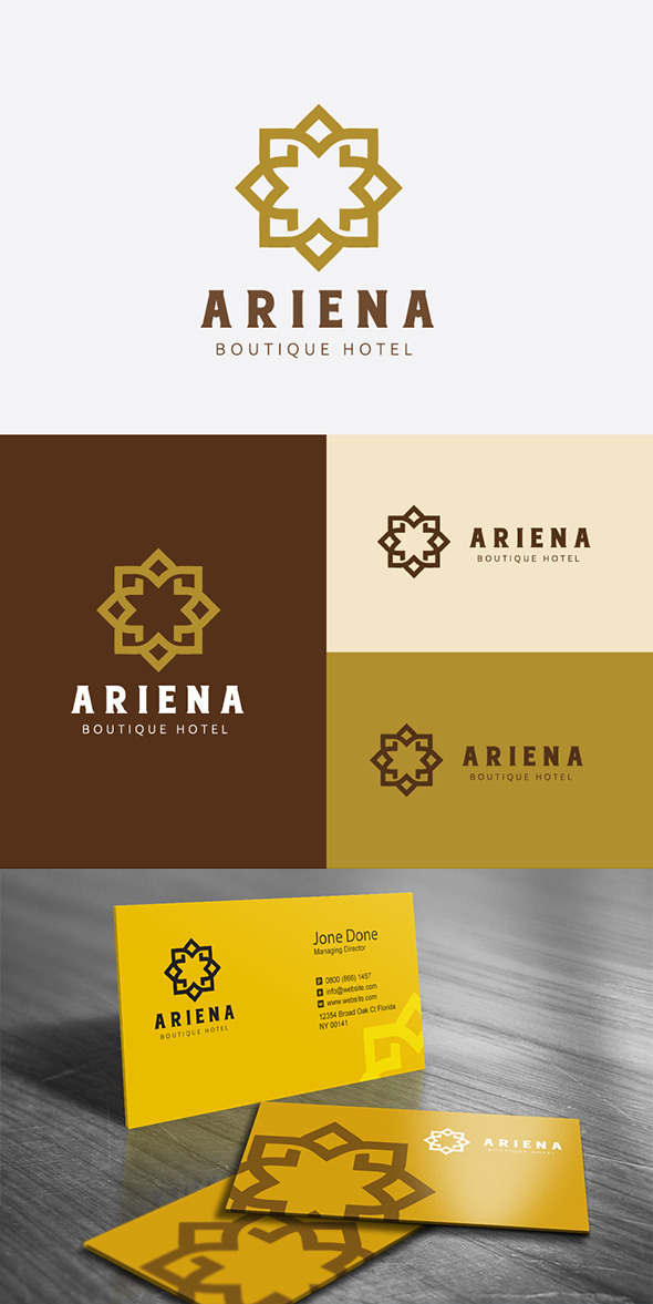 Boutique Hotel, a Branding & Logo Template by Vectorwins Premium Shop
