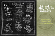 Adventure and Travel Overlays | Creative Market