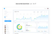 Dashboards UI Kit, an UI Kit Template by Giglio Designs | Creative Market