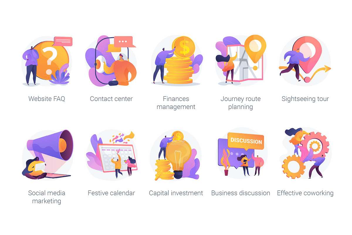 50 SVG animations for UI design, an UI Kit Template by Visual Generation
