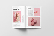 Pink Portfolio Template, a Brochure Template by evgenystudio