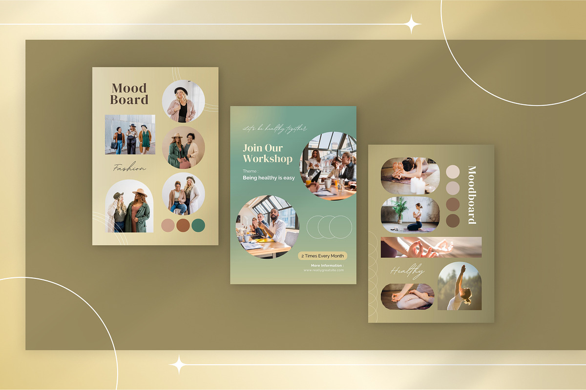 Gradient Goal Planner Canva Template