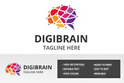 Digibrain Logo, a Branding & Logo Template by Design_Planet | Creative Market