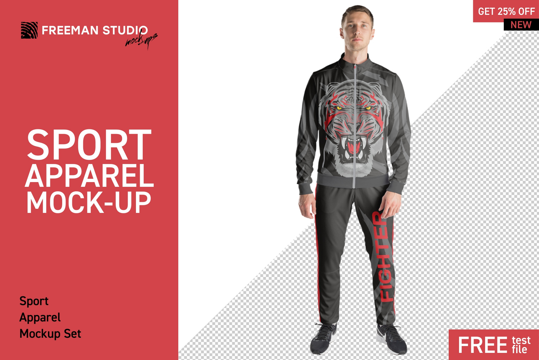 Sport Apparel Mock-Up Set, a Hoody Mockup by Freeman Studio