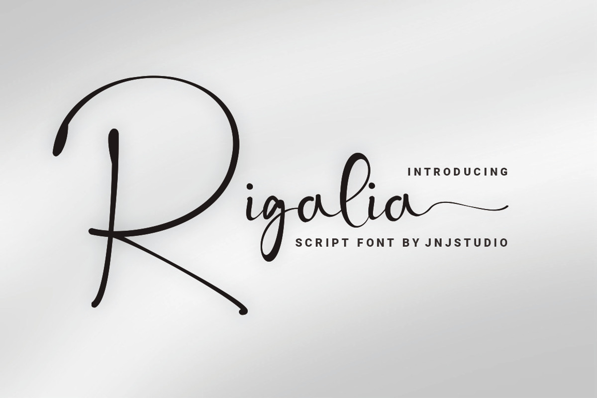 Rigalia Script | Creative Market