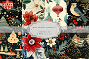 RETRO CHRISTMAS CELEBRATION Seamless, a Pattern Graphic by ...