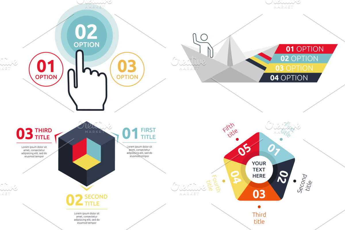 Flexible Infographic Bundle (vol.3), a Presentation Template by ...