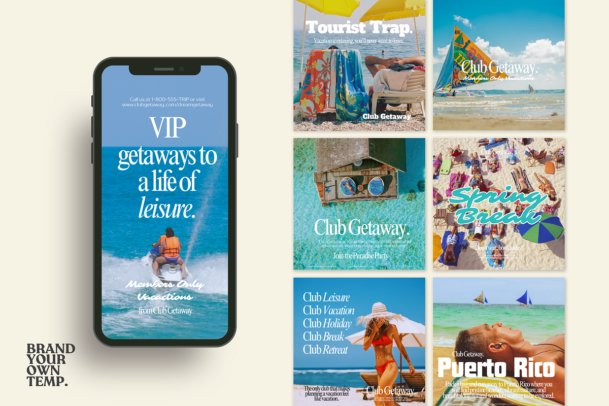 Travel Marketing Canva Templates