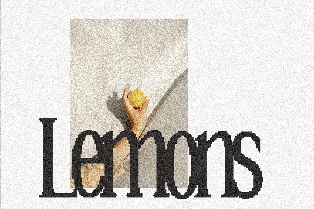 Spencer | A Pixelated Font, a Serif Font by Loryn Ipsum