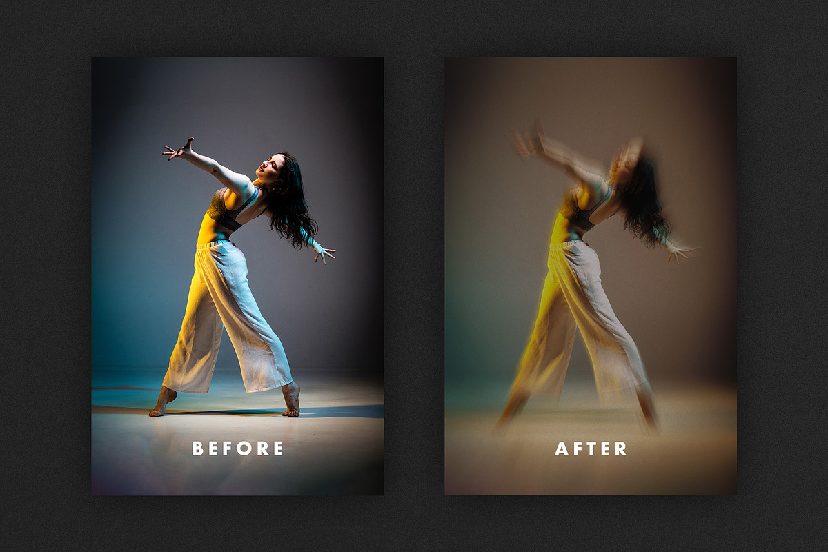 Blur Motion Effect for Posters, a Layer Style Add-On by Design Squad