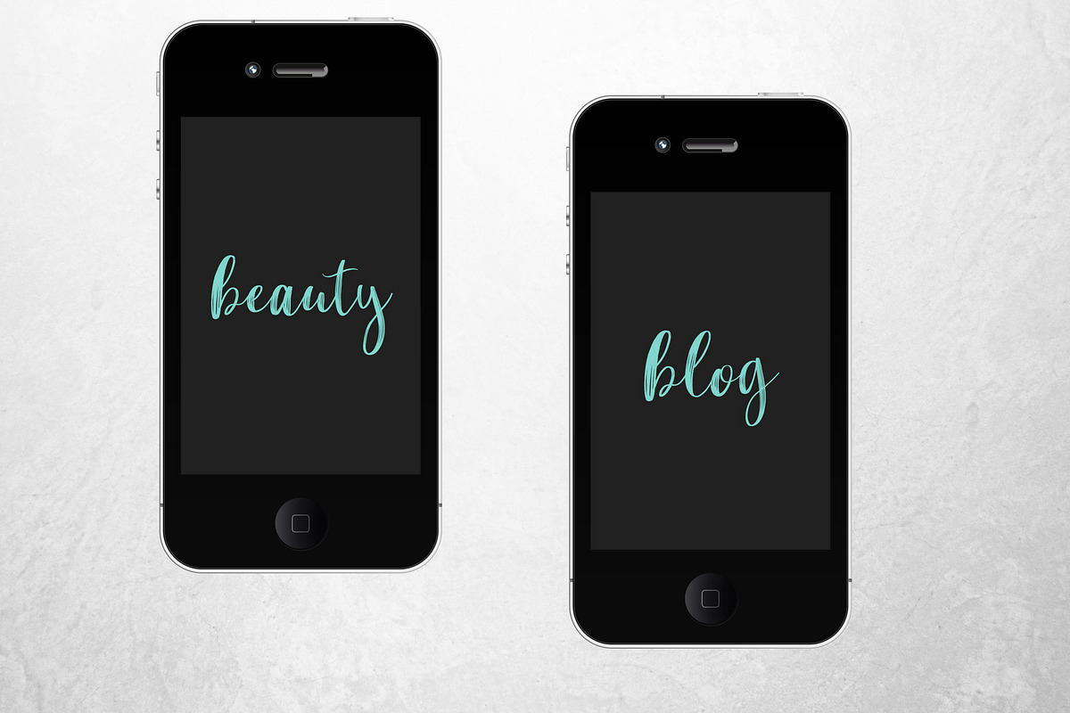 TEXT Theme Instagram Icons, a Social Media Template by Rachel Harper ...