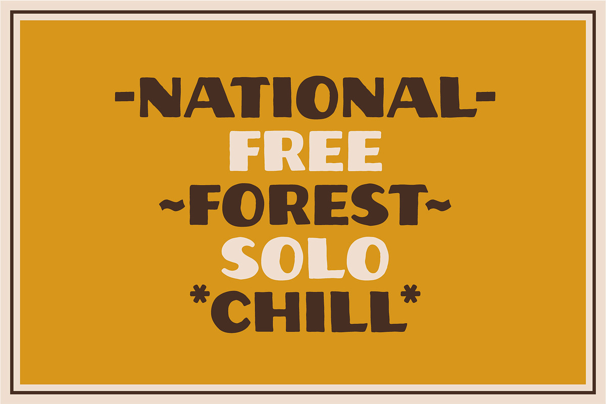 John Muir Sans – National Park Font, a Sans Serif Font by Vicarel Studios
