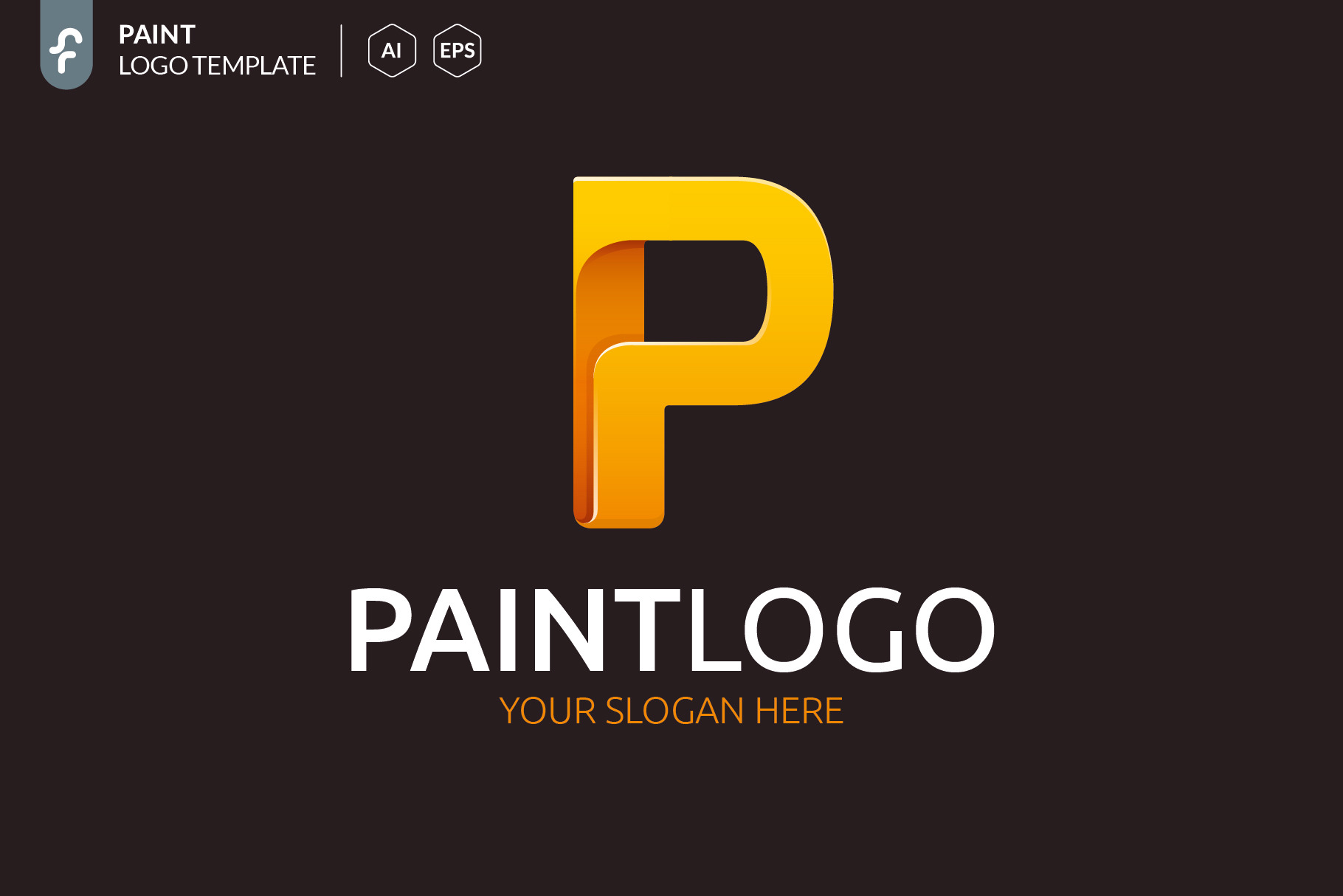 Paint Logo, a Branding & Logo Template by ft.studio