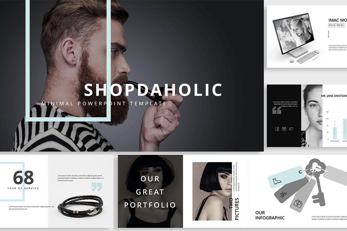 Shopdaholic - Powerpoint Template, a Presentation Template by One ...