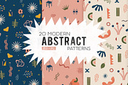 Modern abstract patterns, a Pattern Graphic by NataShy