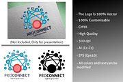 Pro Connect Logo, a Branding & Logo Template by Design_Planet
