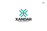 Xandar - Letter X Logo | Branding & Logo Templates ~ Creative Market