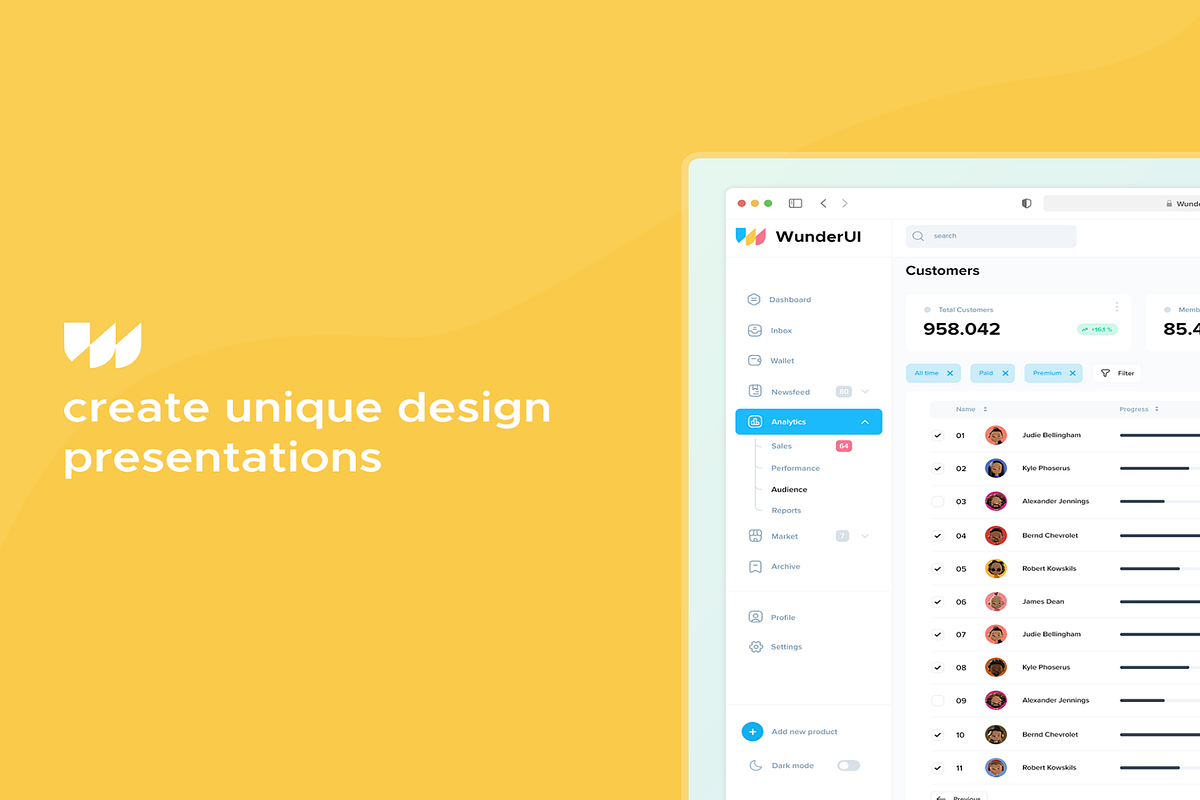 Design system & UI Kit, an UI Kit Template by Creative Perspective