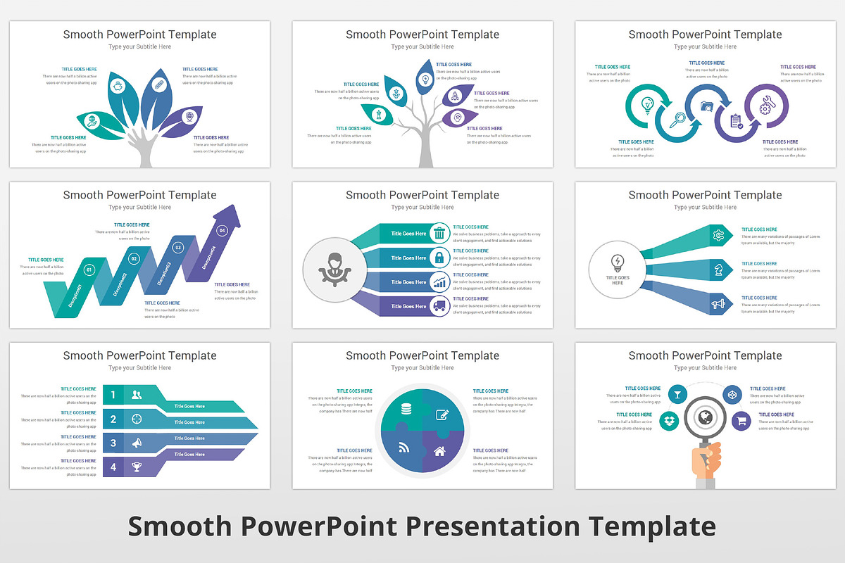Smooth PowerPoint Template, a Presentation Template by GraphicStan