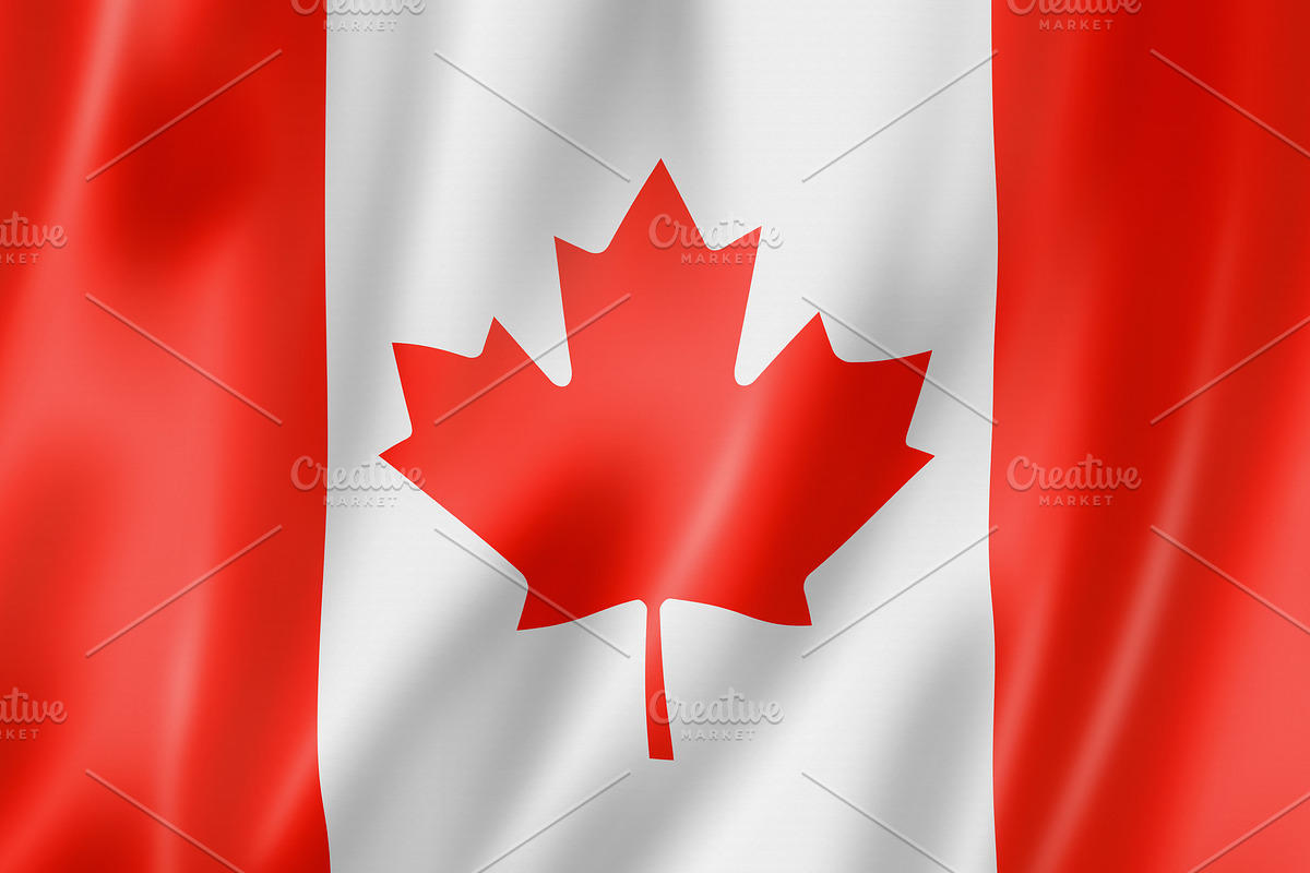 Canadian flag, an Object Graphic by GoodGoods