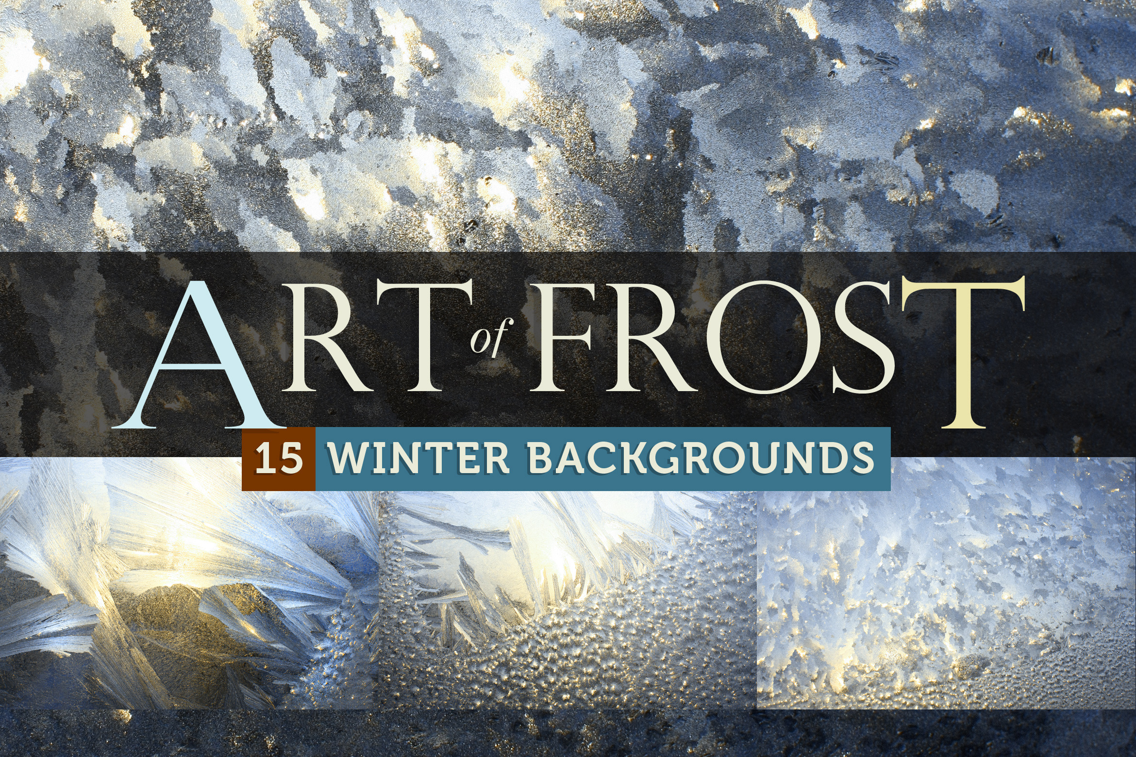 Art of Frost - 15 Winter Backgrounds, an Abstract Photo by ...