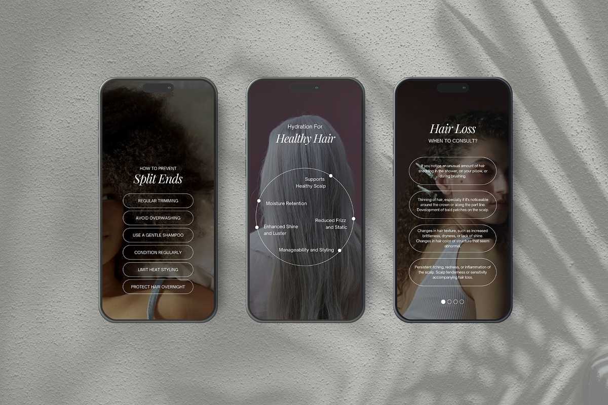 Trichology Instagram Reel Template