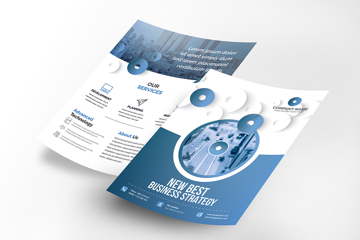 Both Side Flyer, a Flyer Template by Curve Design