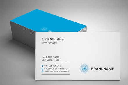 Formal Business Card Template, a Business Card Template by MeeraGo